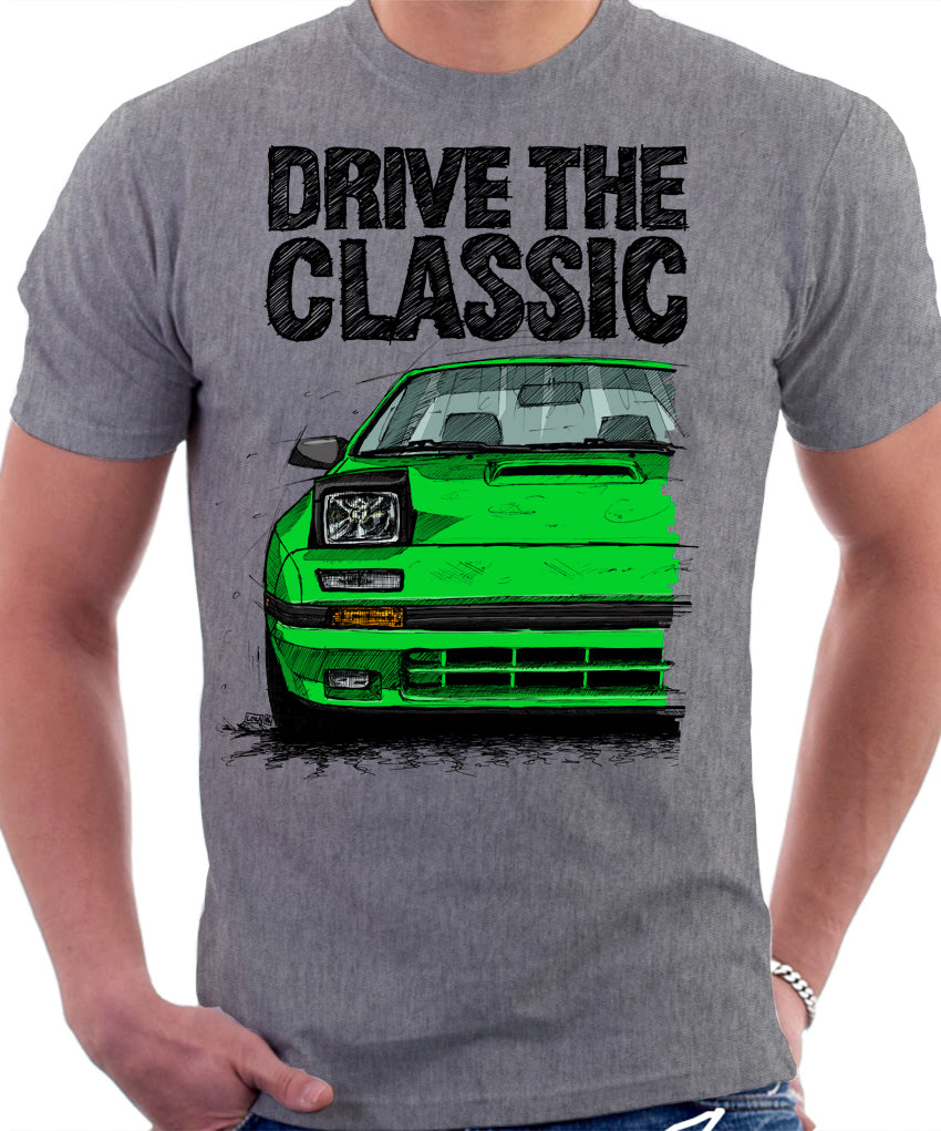 Drive The Classic Mazda RX7 Mk2 Turbo Early Model. T-shirt in Heather ...